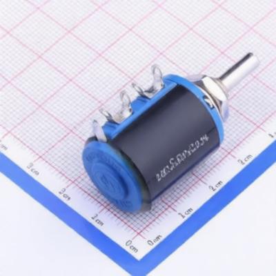 China BOCHEN WXD3 12 2W 22K potentiometer with 22 kilo ohm resistance and 10000 cycle rotational lifespan for sale