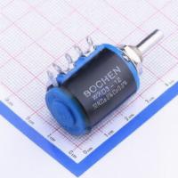 China adjustable resistance component BOCHEN WXD3-12-2W 10K featuring 5 turn rotation and 1 watt power rating for sale