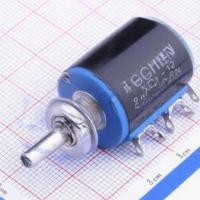 China Compact size BOCHEN WXD3-12-2W 2.2K wirewound potentiometer offering performance and temperature endurance for sale