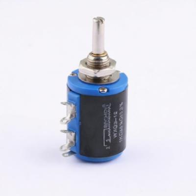 China Multi turn wirewound potentiometer with 1 watt power BOCHEN WXD3 12 2W 1K high accuracy adjustable for sale
