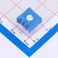 China Preset potentiometer BOCHEN 3386P-1-101 glass glaze type with nominal resistance range 50 to 2M ohms for sale