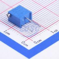 China Electronic precision BOCHEN 3266X-1-104 glass glaze preset potentiometer with wide resistance range for sale