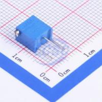 China Glass glaze preset potentiometer BOCHEN 3266X 1 501 with rated power 0.25 watts at 70 degrees Celsius for sale