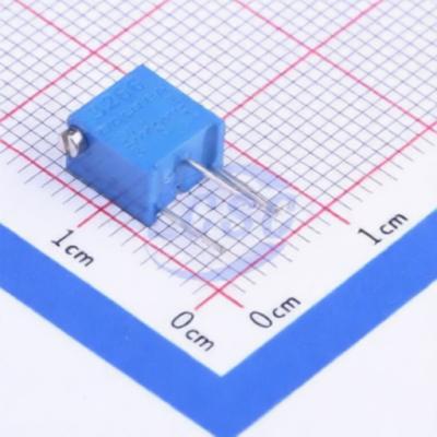 China Glass glaze preset potentiometer BOCHEN 3266X 1 501 with rated power 0.25 watts at 70 degrees Celsius for sale