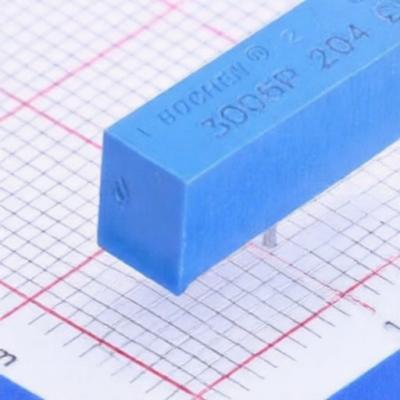 China Stable electrical travel potentiometer BOCHEN 3006P-1-204 with glass glaze and wide resistance range for sale