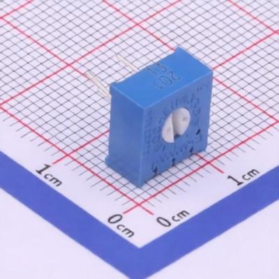 China Glass Glaze Preset Potentiometer BOCHEN 3386P-1-201 Featuring Accurate Resistance Control and Long Life for sale