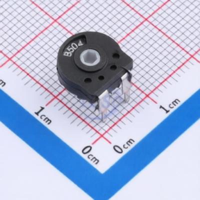 China single turn carbon potentiometer BOCHEN PT10-M-V-504500K with 20 percent tolerance and B taper resistance for sale