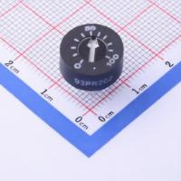 China BOCHEN 93PR 1 202 pre adjustable potentiometer with rated power 0.5 watts and maximum voltage 315 volts for sale