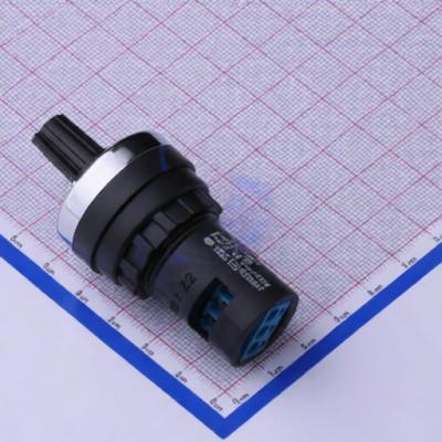 China BOCHEN WIW22S 20K potentiometer featuring glass glaze and knob speed regulation for resistance adjustment for sale