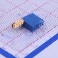China Durable multi turn glass glazed potentiometer BOCHEN 3296X 1 203 8mm with 0.5 watt power and 30 turns for sale