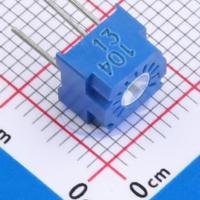 China Glass glaze preset potentiometer BOCHEN 3323P-1-104 designed for resistance adjustment in electronics for sale