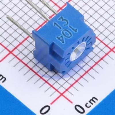 China Glass glaze preset potentiometer BOCHEN 3323P-1-104 designed for resistance adjustment in electronics for sale