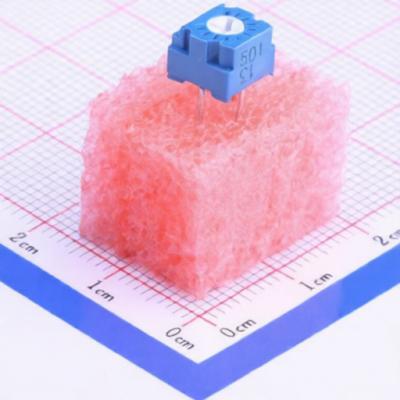 China Wide resistance range potentiometer BOCHEN 3323P-1-501 glass glaze preset model for stable operation for sale