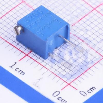 China High stability glass glaze preset potentiometer BOCHEN 3266X-1-202 with nominal resistance range 502M for sale