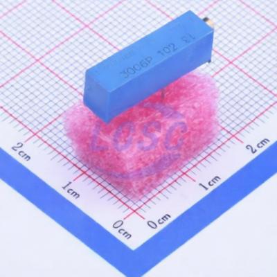China Precision glass glaze preset potentiometer BOCHEN 3006P-1-102 with wide resistance range and stable performance for sale