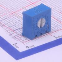 China Precision Glass Glaze Preset Potentiometer BOCHEN 3386P-1-502 with 502M Resistance and Tight Tolerance for sale