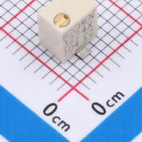 China 4MM Surface Mount Glass Glaze Potentiometer BOCHEN 3224X-1-104E with 10 Turn Rotation and 0.25W Power for sale