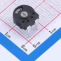 China BOCHEN PT10-L-V-501 500R 500 ohm resistance single turn carbon potentiometer for electronic circuit for sale