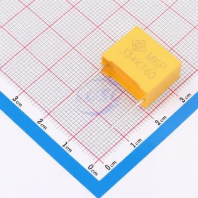 China capacitors polypropylene film construction CHAMPION MKP334K0160DXXD4B15150 with metalized zinc aluminum coating for sale