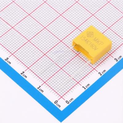 China capacitor CHAMPION MKP154K0160DXXC3B10150 metallized polypropylene film for stable performance in harsh conditions for sale