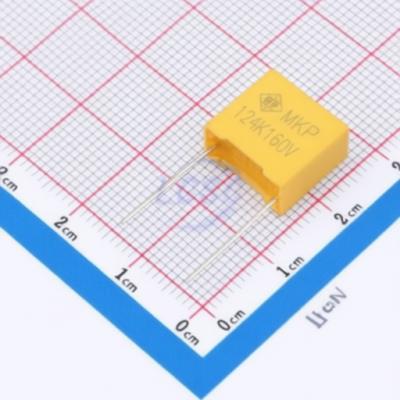 China Polypropylene Film Capacitor with High Voltage Proof and Low Dissipation Factor CHAMPION MKP124K0160DXXC3B10150 for sale