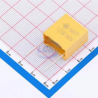 China Capacitor CHAMPION SMKP125K0160DXXD7B15150 with Zinc Aluminum Coating and Capacity Range from 0.001F to 20F for sale