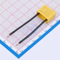 China Metallized Zinc Aluminum Polypropylene Film Capacitor MPX X2 Rated 275VAC Flame Retardant HYDZ 275V224 for sale