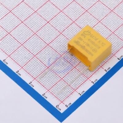 China HYDZ 275V 474 Film Capacitor with Metallized Zinc Aluminum Polypropylene Dielectric and Epoxy Resin for sale