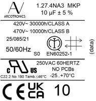 China Plastic Can Type Motor Run Capacitor KEMET C276CCF5160LF0J with High Capacitance Density and Safety Class S0 for sale