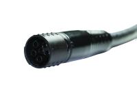 China Robust power motor connector Amphenol CA115 12 0 100 001 with tamper proof overmold and M20 panel thread for sale