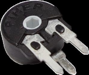 China through hole potentiometer Amphenol PT10LH01-503A2020-S suitable for motor speed frequency and volume control for sale
