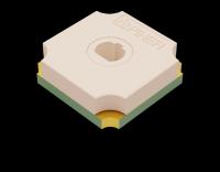 China Compact rotary position sensor potentiometer Amphenol N15TV-104A3030 with flexible mounting and long life for sale