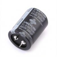 China Anhui LinkeyCon Electronic Technology Co Ltd ZCLG391M450SZAAO400L snap in type capacitors designed for long term reliability for sale