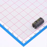 China Miniature Aluminum Electrolytic Capacitor with Low Impedance and Safety Vent BERYL Electronic Tech RF063M221LO10*16TA-1A1Et for sale