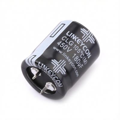China SNAPIN TYPE ALUMINUM ELECTROLYTIC CAPACITORS RoHS compliant Anhui LinkeyCon Electronic Technology Co Ltd ZCLG181M450SZAAN300L for sale