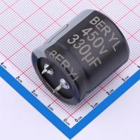 China BERYL Electronic Tech KM450V331SI23030TA1A34.0±0.5t Snap In Capacitors for Frequency Converters and Inverters for sale