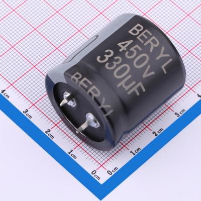 China BERYL Electronic Tech KM450V331SI23030TA1A34.0±0.5t Snap In Capacitors for Frequency Converters and Inverters for sale