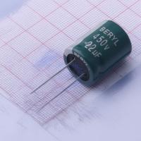 China Miniature Aluminum Electrolytic Capacitors BERYL Electronic Tech RD450M220LO18*22H-8A2C Designed for Input Filtering for sale