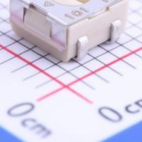 China Sealed industrial surface mount trimpot BOURNS 3314J-1-101E 4 millimeter square cermet trimming potentiometer single turn for sale