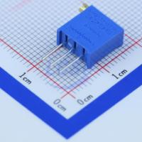 China Cermet trimpot potentiometer BOURNS 3296X-1-103LF featuring chevron seal and multiple terminal styles for sale