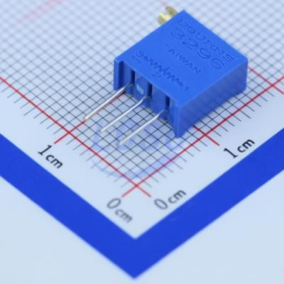 China Cermet trimpot potentiometer BOURNS 3296X-1-103LF featuring chevron seal and multiple terminal styles for sale