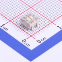 China 4 mm Square Surface Mount Trimpot Trimming Potentiometer BOURNS 3314G-1-102E Single Turn Cermet Type for sale