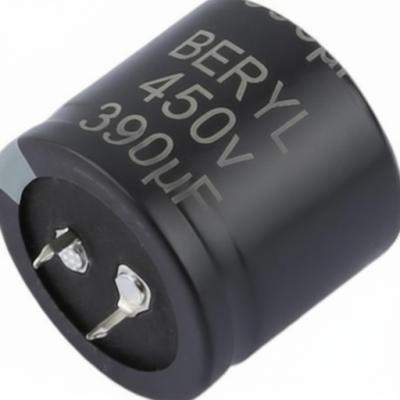 China Snap In Terminal Large Sized Aluminum Electrolytic Capacitors BERYL Electronic Tech KS450M391SI23530TA1A1Et Series for sale