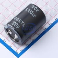 China Snap In Terminal Large Aluminum Electrolytic Capacitors RoHS Compliant BERYL Electronic Tech KN100M332SI23040TA1A3ET for Inverters for sale