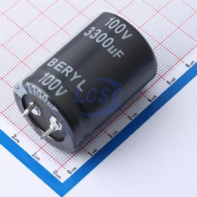China Snap In Terminal Large Aluminum Electrolytic Capacitors RoHS Compliant BERYL Electronic Tech KN100M332SI23040TA1A3ET for Inverters for sale
