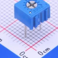 China Single turn 1 quarter square trimpot potentiometer BOURNS 3362P 1 103LF with tape and reel packaging for sale