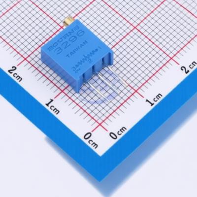 China Industrial trimming potentiometer BOURNS 3296W-1-203LF cermet construction chevron seal and tape reel packaging for sale