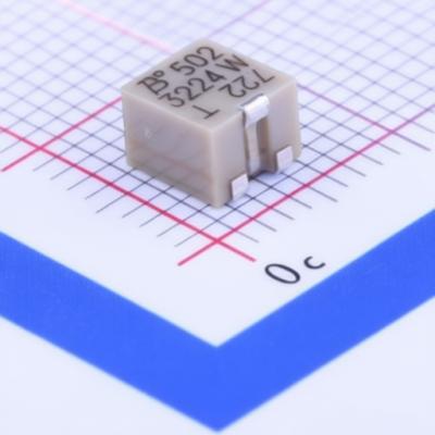 China Surface mount sealed multiturn cermet trimpot potentiometer BOURNS 3224W-1-502E 4mm square footprint for sale