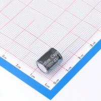 China Long life CapXon KF470M100G125A capacitor designed for in power supply and communication equipment for sale
