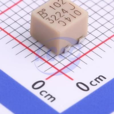 China 4 Millimeter SMD Multiturn Cermet Trimming Potentiometer BOURNS 3224J-1-102E Suitable for Board Wash Processing for sale
